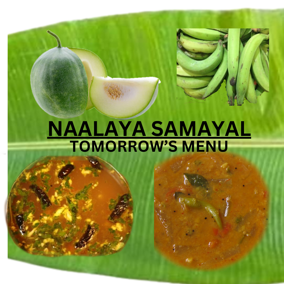 Traditional South Indian Food – 26 September 2023 – நாளைய சமையல் ...