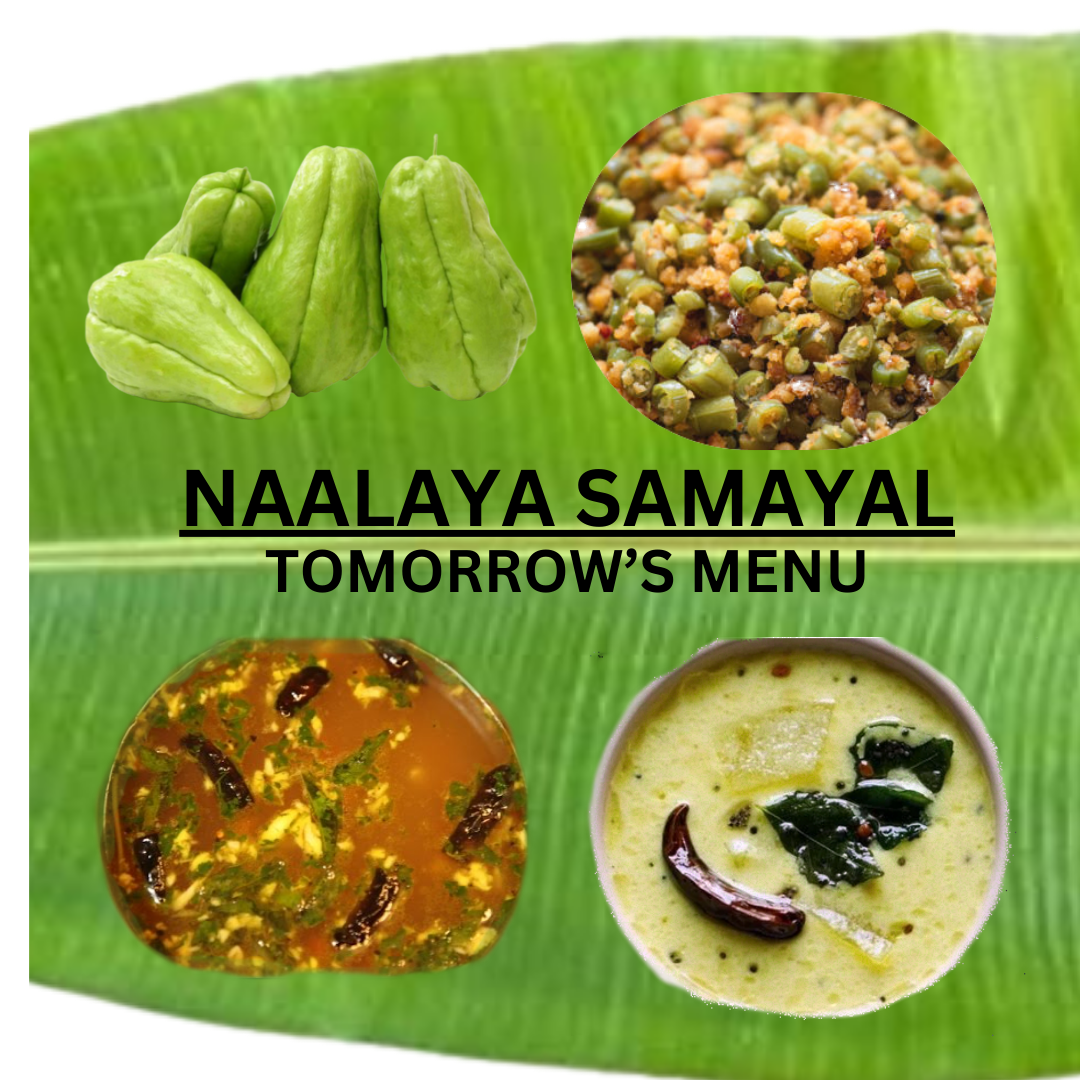 South Indian Meals - நாளைய சமையல் - Naalaya Samayal - நாளைய சமையல் ...